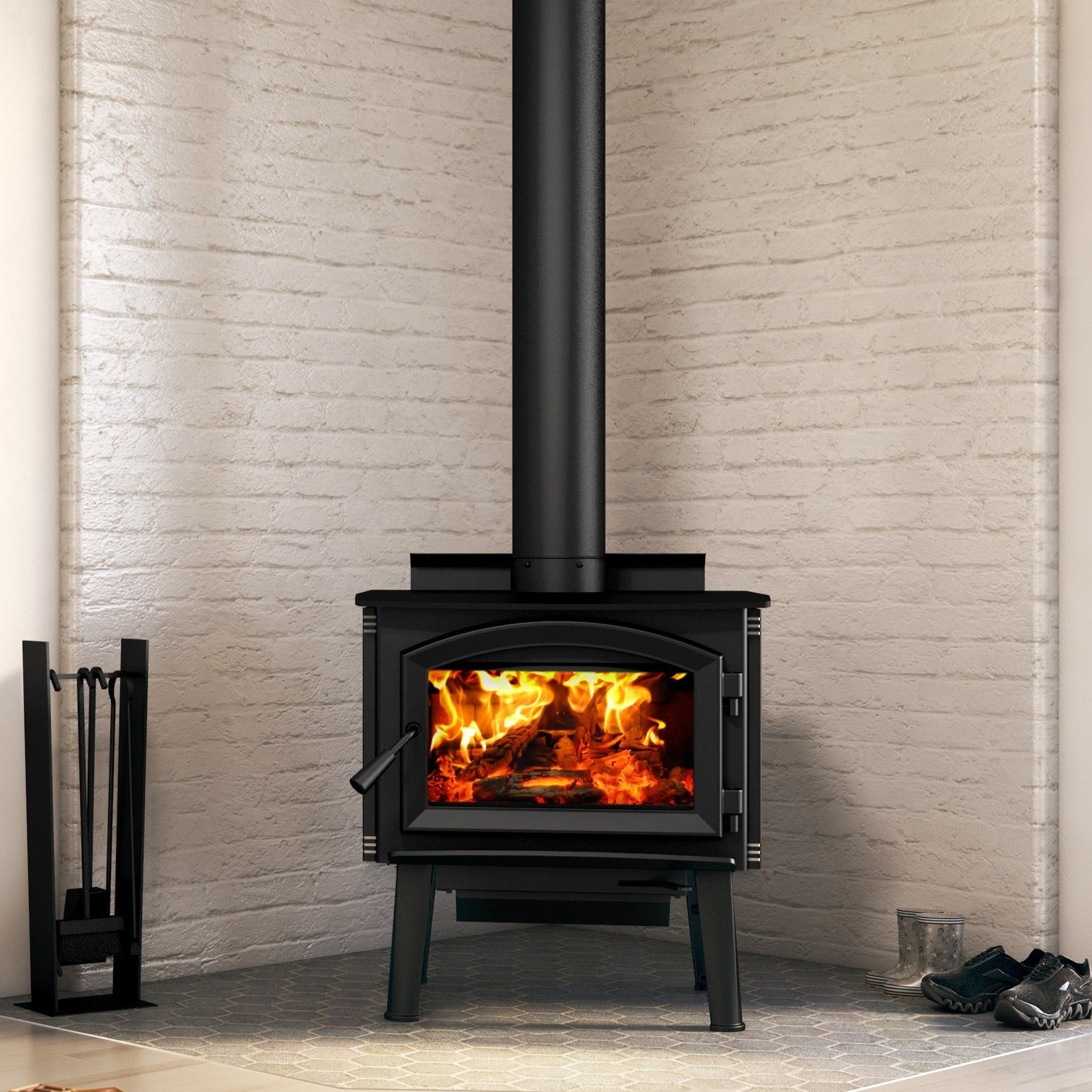 Solution 1.7 EPA Wood Stove (EB00055) – Steers Distribution Ltd.